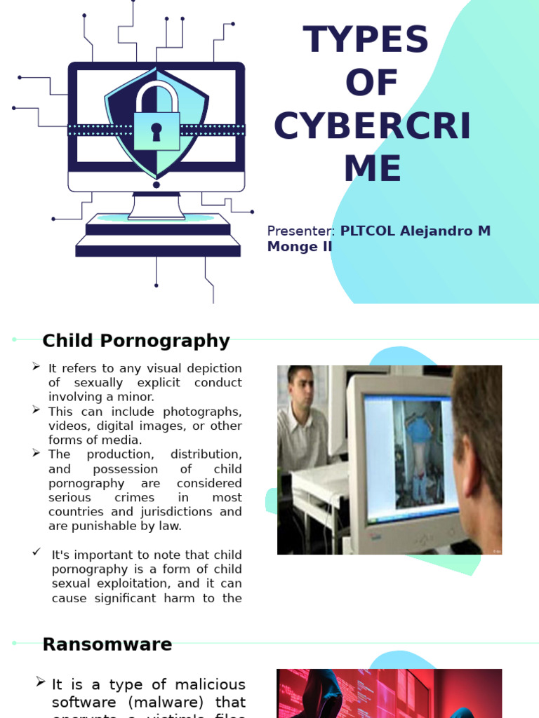 Types of Cybercrime Explained | PDF | Malware | Ransomware