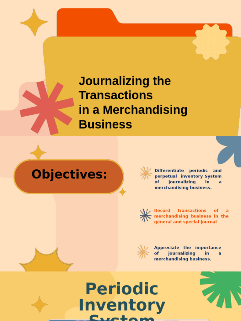 Journalizing Tranactions in A Merchandising Business | PDF | Debits And ...
