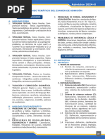 Temario 2025 San Marcos Prospecto | PDF | Trigonometría | Mercado (economía)