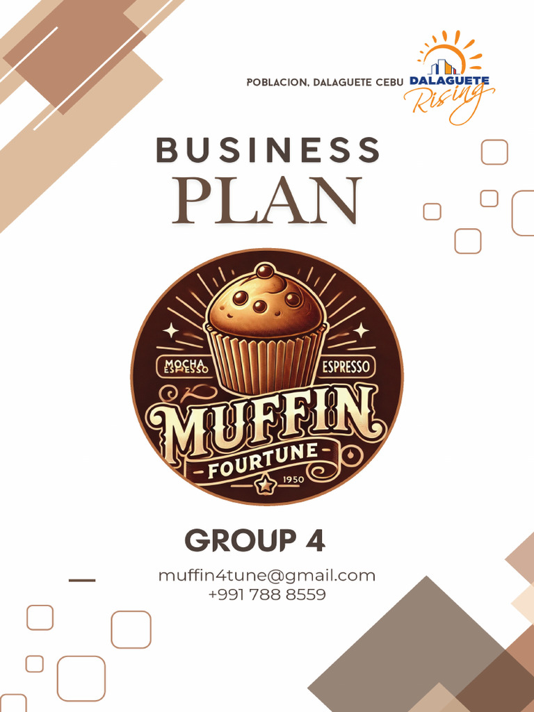Muffin Fourtune Business Plan - GROUP 4 | PDF