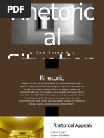 SPACE CAT Rhetorical Analysis Guide | PDF | Argument | Rhetoric