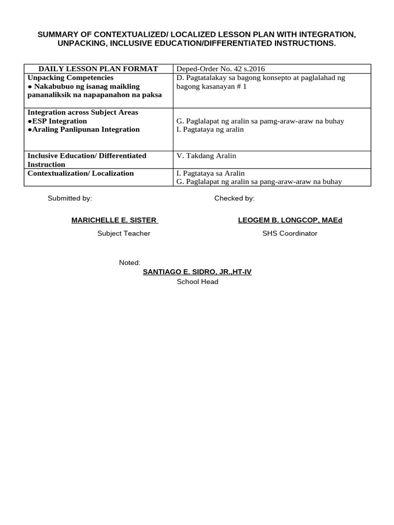 Contextualization and Localization - 095832 | PDF