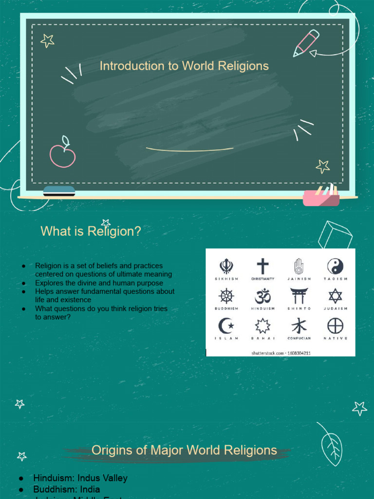 Overview of Major World Religions | PDF | Monotheism | Faith
