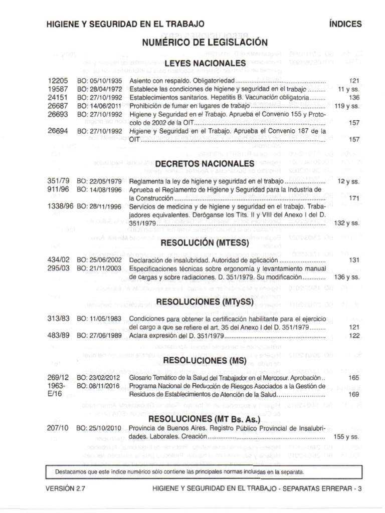 Ley 19587 Completo A4 | PDF