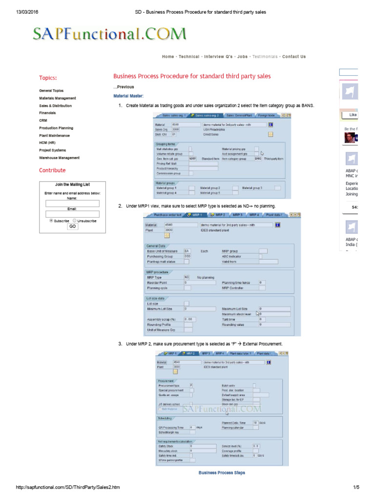 3rd - Party Process - 2 | PDF | Business