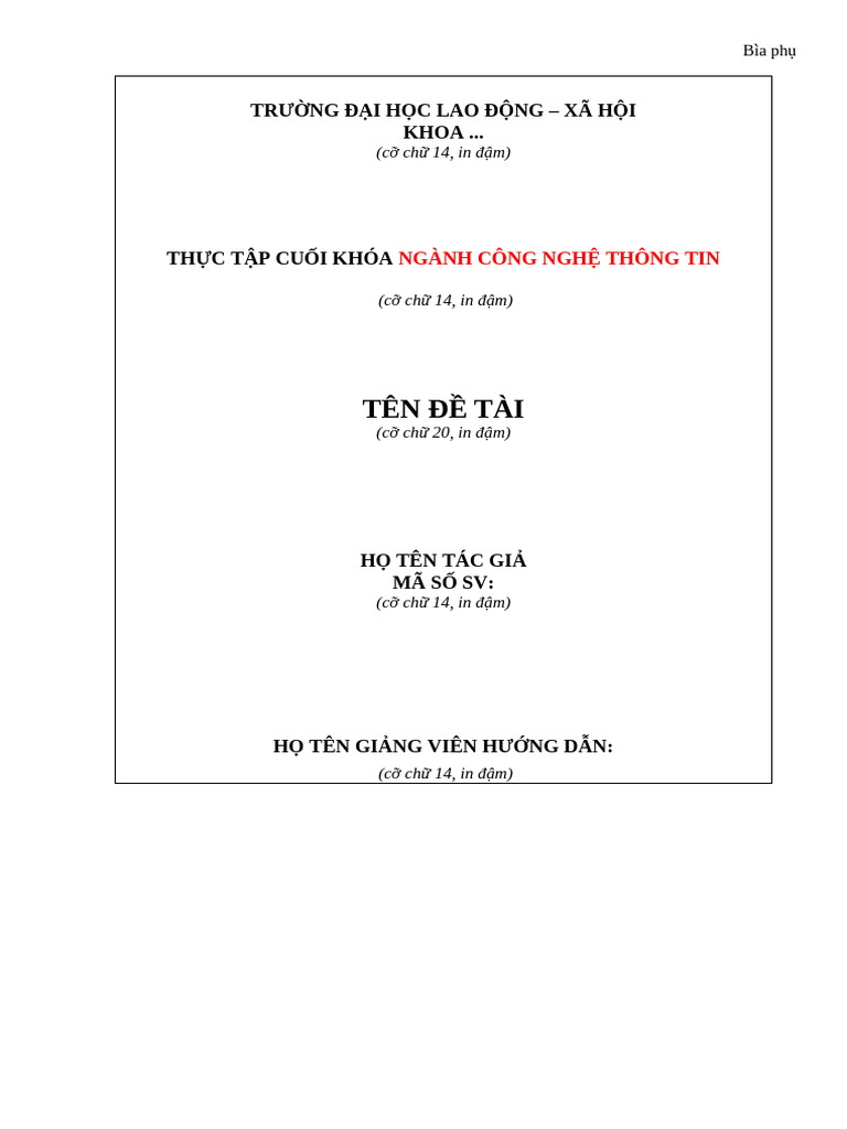 Mau Bia Phu | PDF