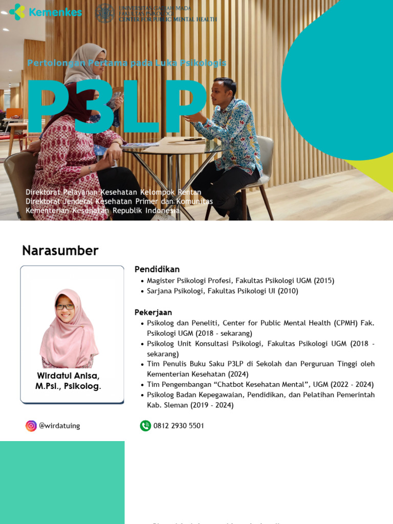 Materi 2-Literasi Kesehatan Jiwa 2 - Wirdatul Anisa CPMH UGM | PDF