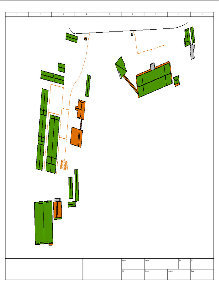 Map Gedung Model | PDF