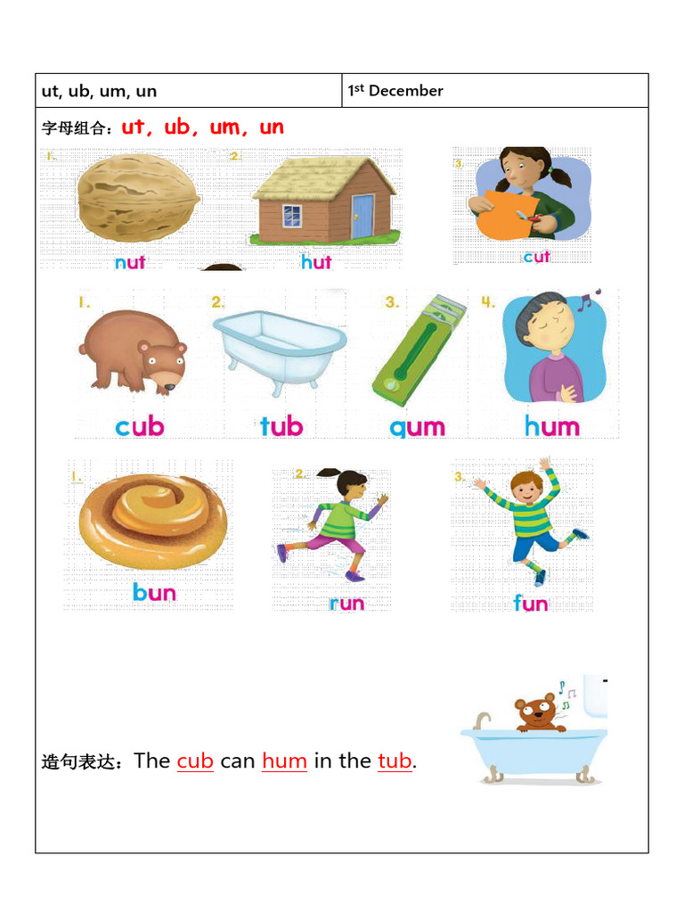 Ut, Ub, Um, Un | PDF