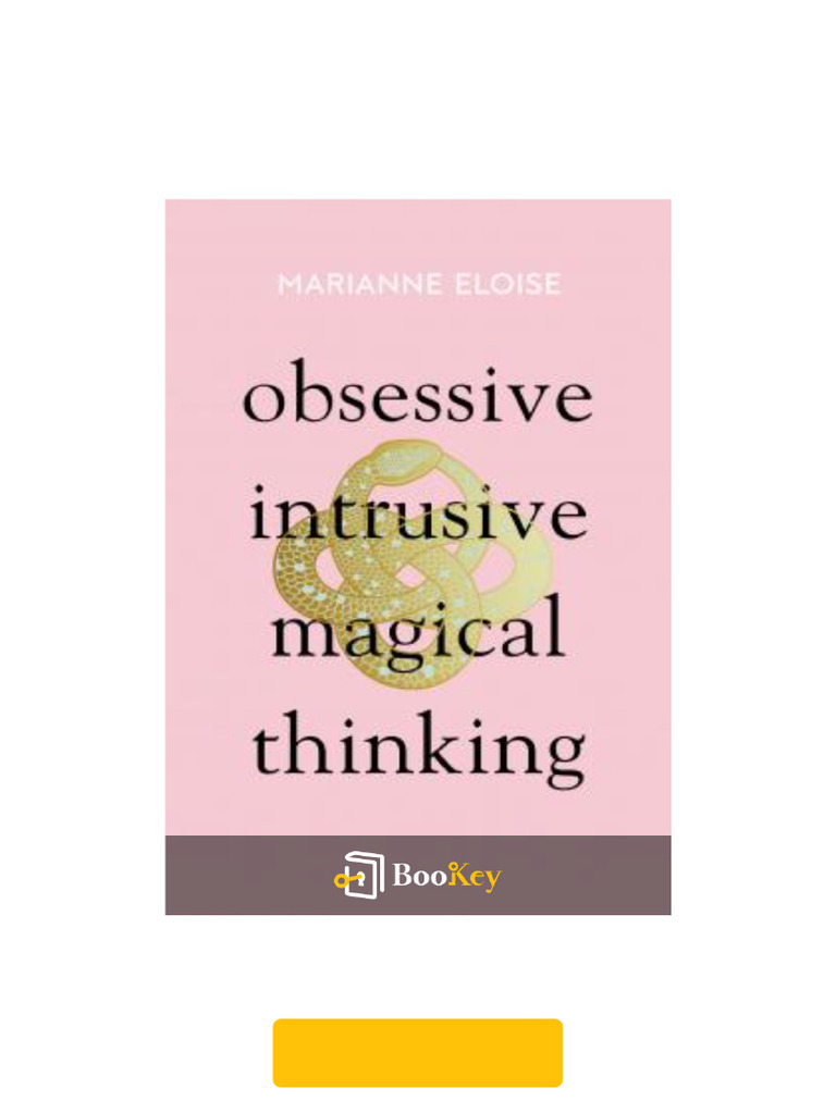 Obsessive, Intrusive, Magical Thinking | PDF | Mind | Obsessive ...