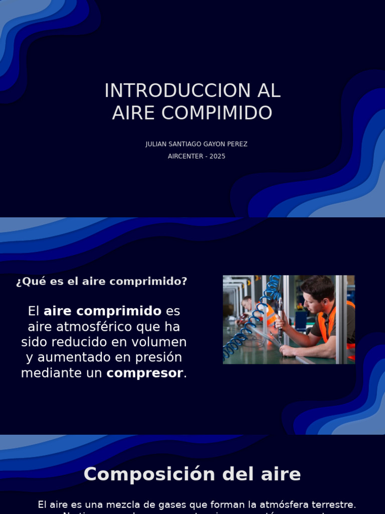 Aire Comprimido | PDF | Presión | Pascal (Unidad)