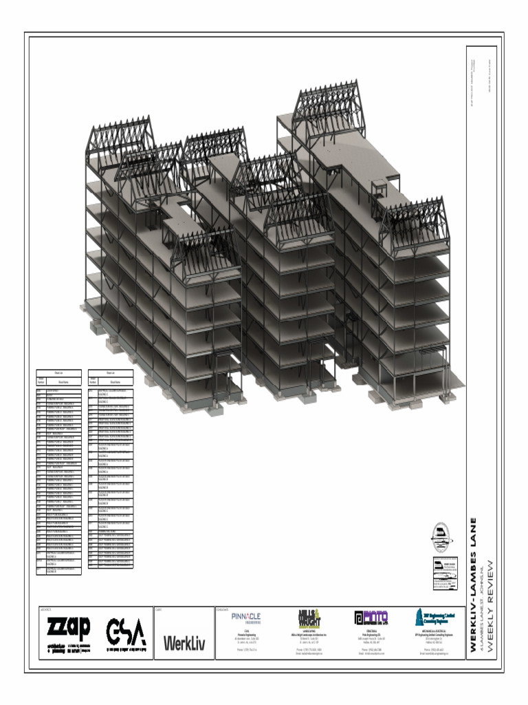 Werkliv_Struct_Sheets | PDF | Concrete | Structural Steel