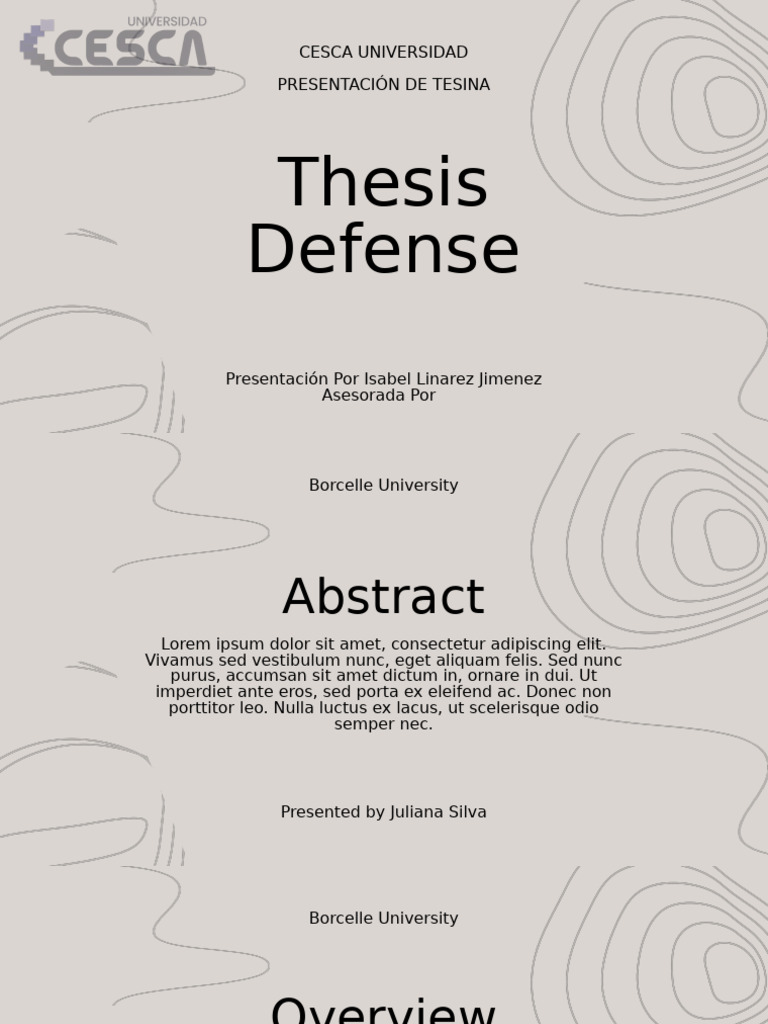 Presentacion Coloquio | PDF