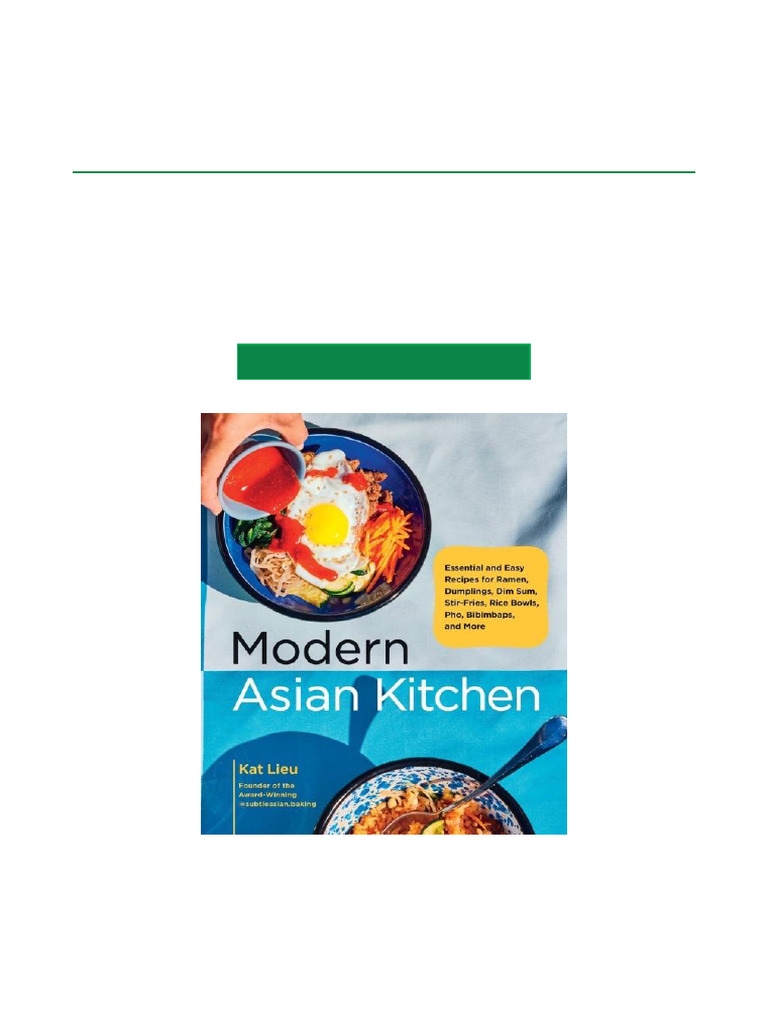 Essential Asian Recipes for Home Cooks | PDF