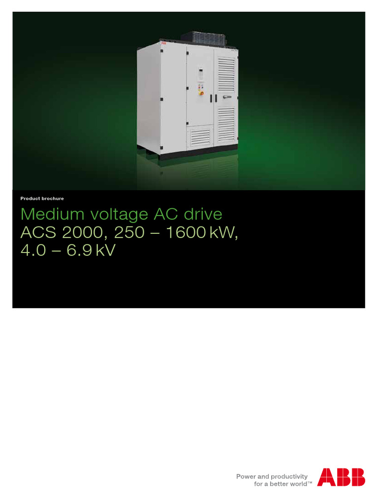 ABB MV Drives | PDF | Alternating Current | Transformer