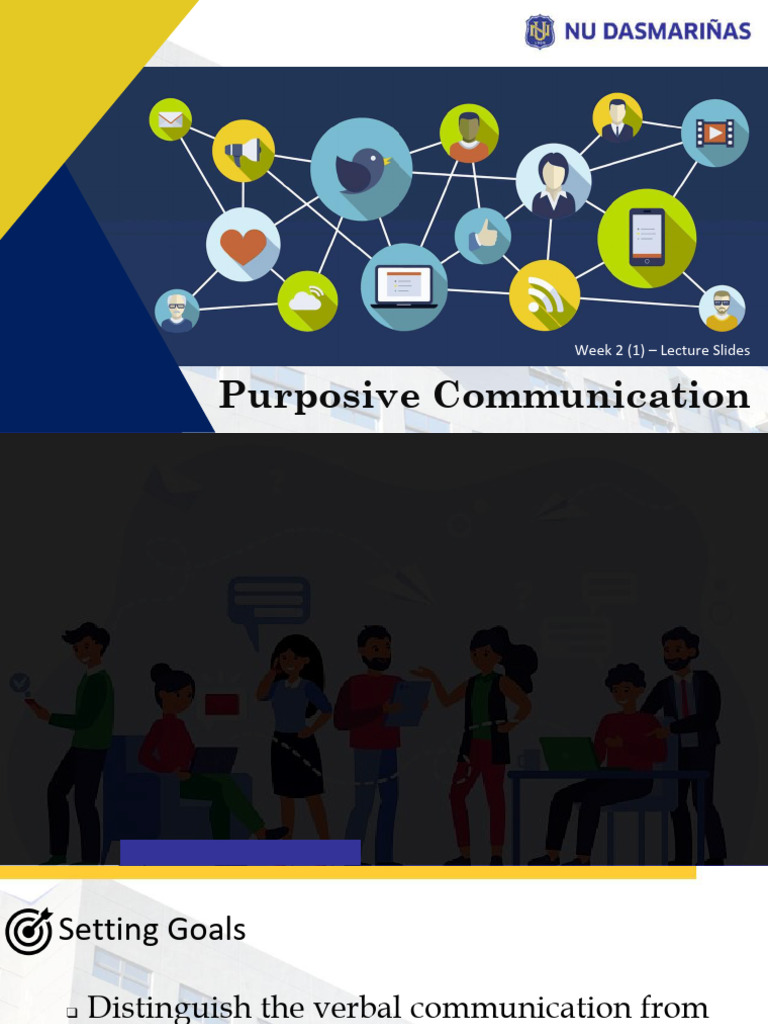 Lesson 3 Communication Through Verbal and Non Verbal Messages | PDF ...