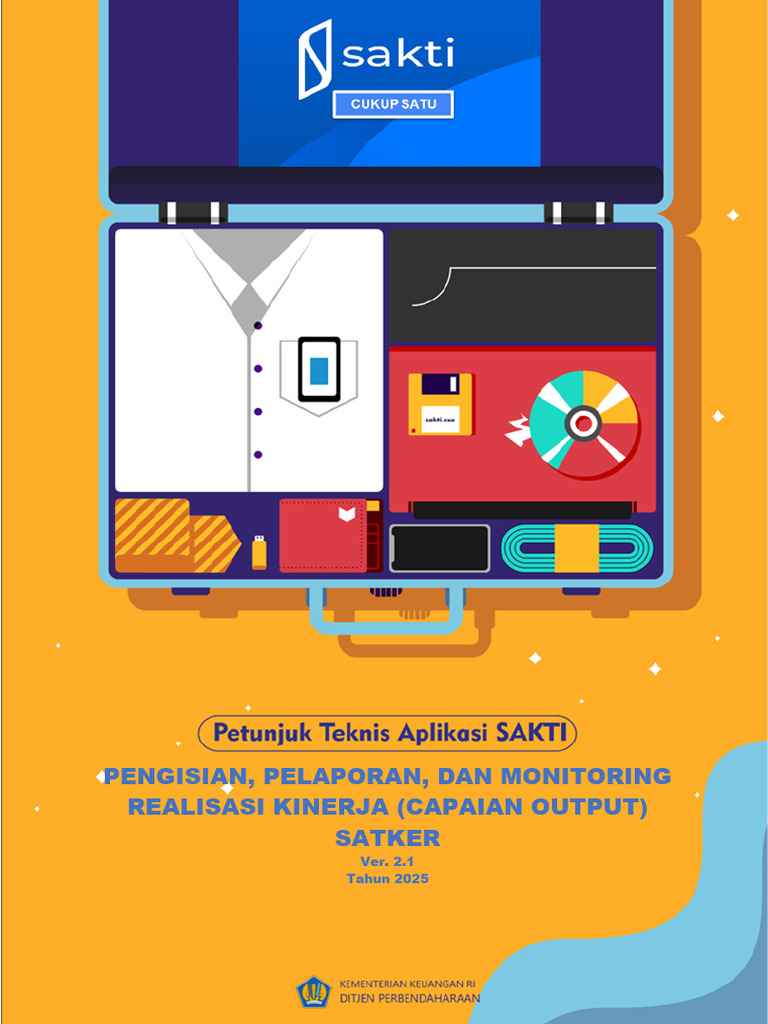 Juknis Pengisian Data Realisasi Capaian Output Satker | PDF