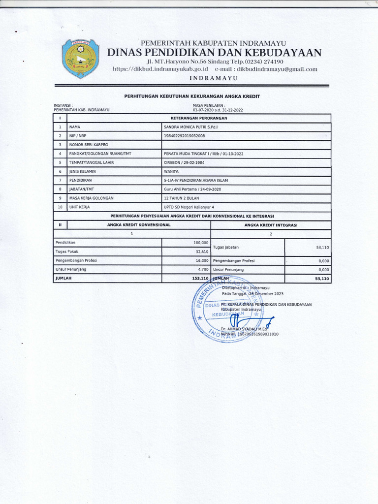 Pak Integrasi 2 | PDF