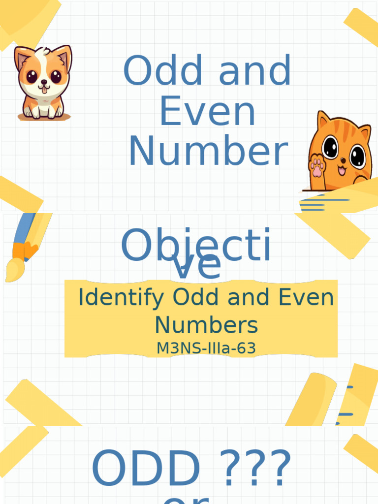 Odd And Even Pdf