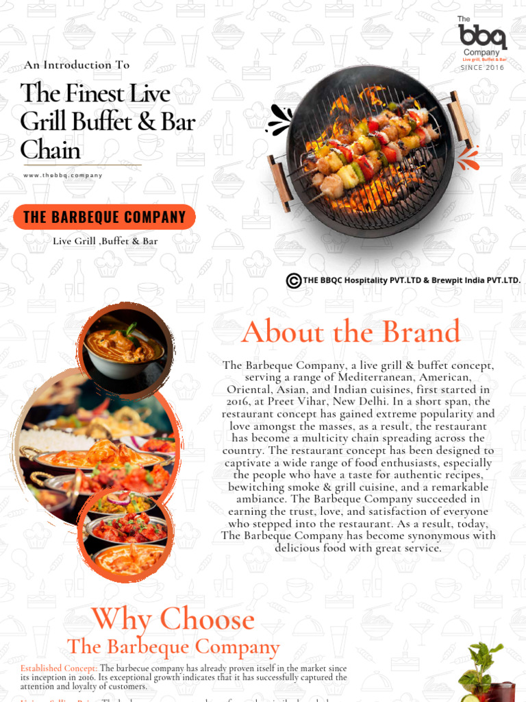 The Barbeque Company Profile 2024 | PDF | Restaurants | Barbecue