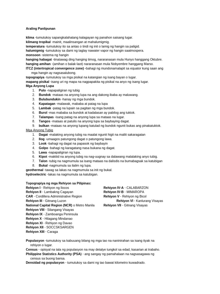 AP Reviewer-Gr4 | PDF