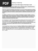 Atlantic Reader Workbook 1 | PDF | Phonics | Literacy