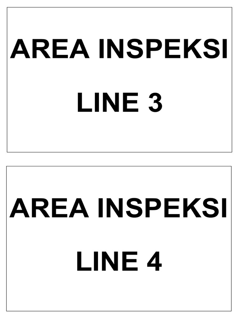 Label Inspection Area | PDF