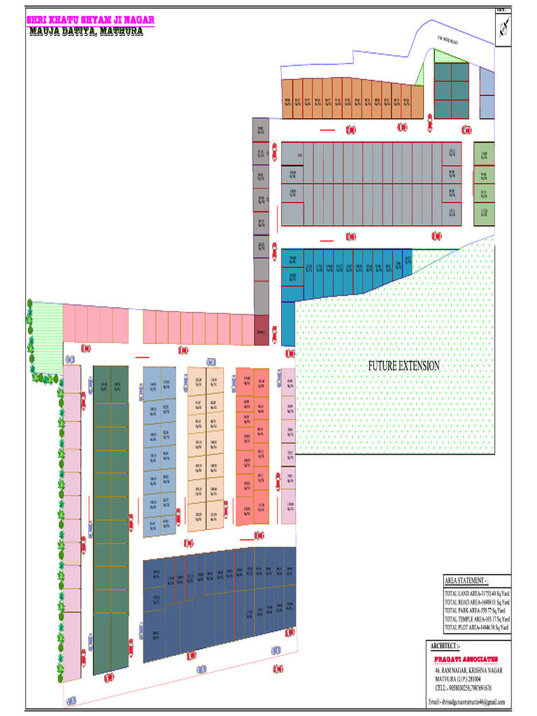 Mauja Datiya, Mathura: Block-N | PDF