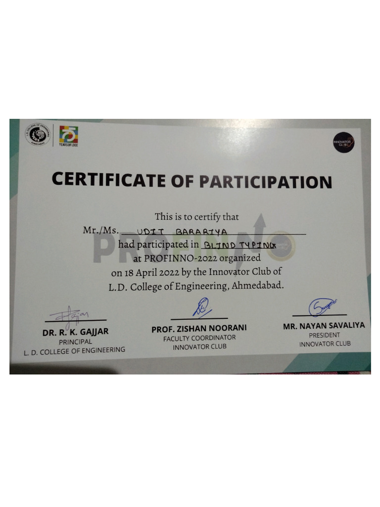 Blind Typing | PDF