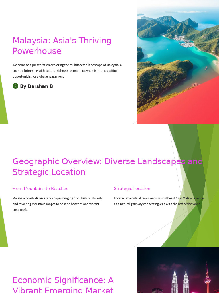 Darshan IB PPT Reva | PDF | Malaysia | Economic Growth