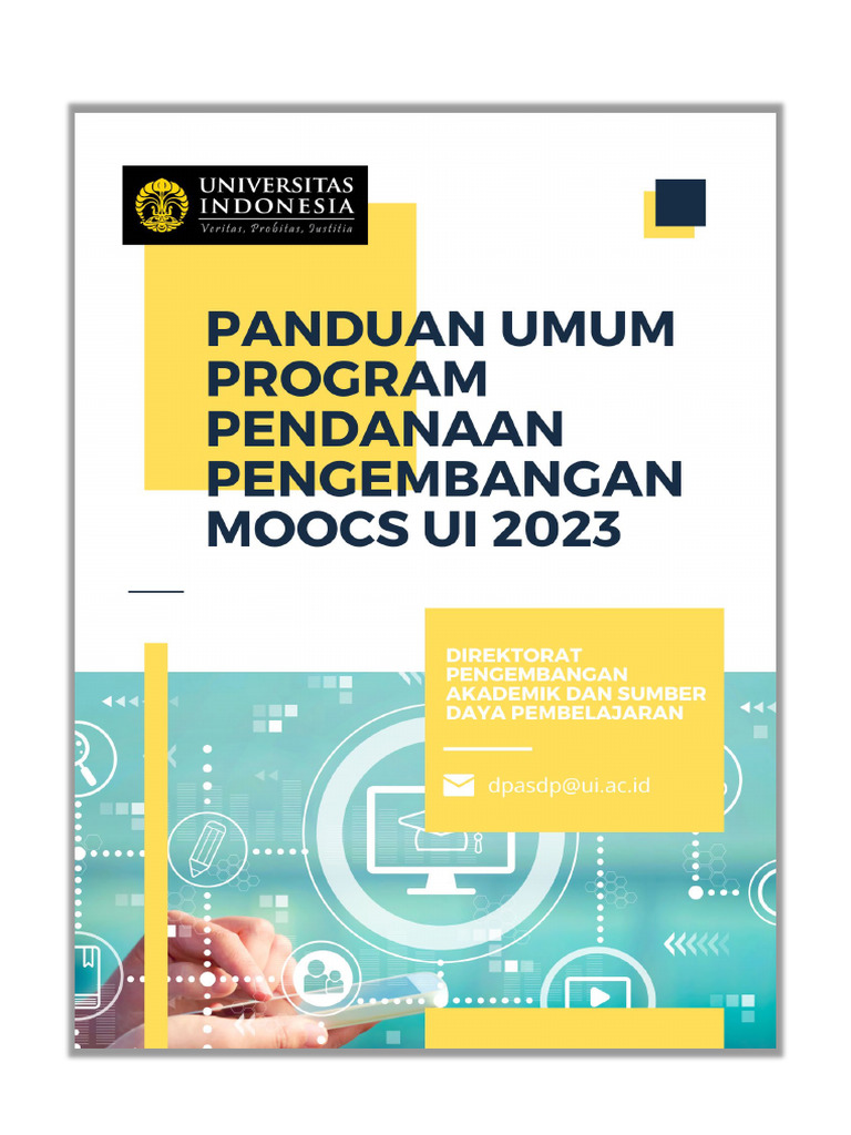 Panduan Pendanaan Moocs Final 06022023 | PDF