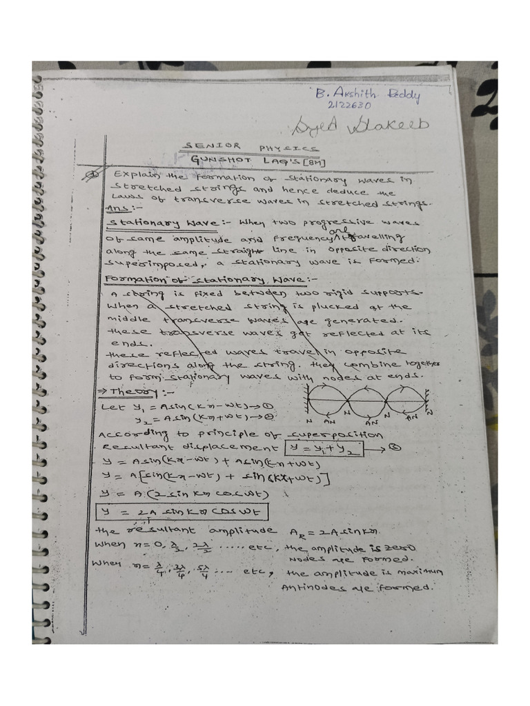 Physics Gun-Shot Qn's | PDF