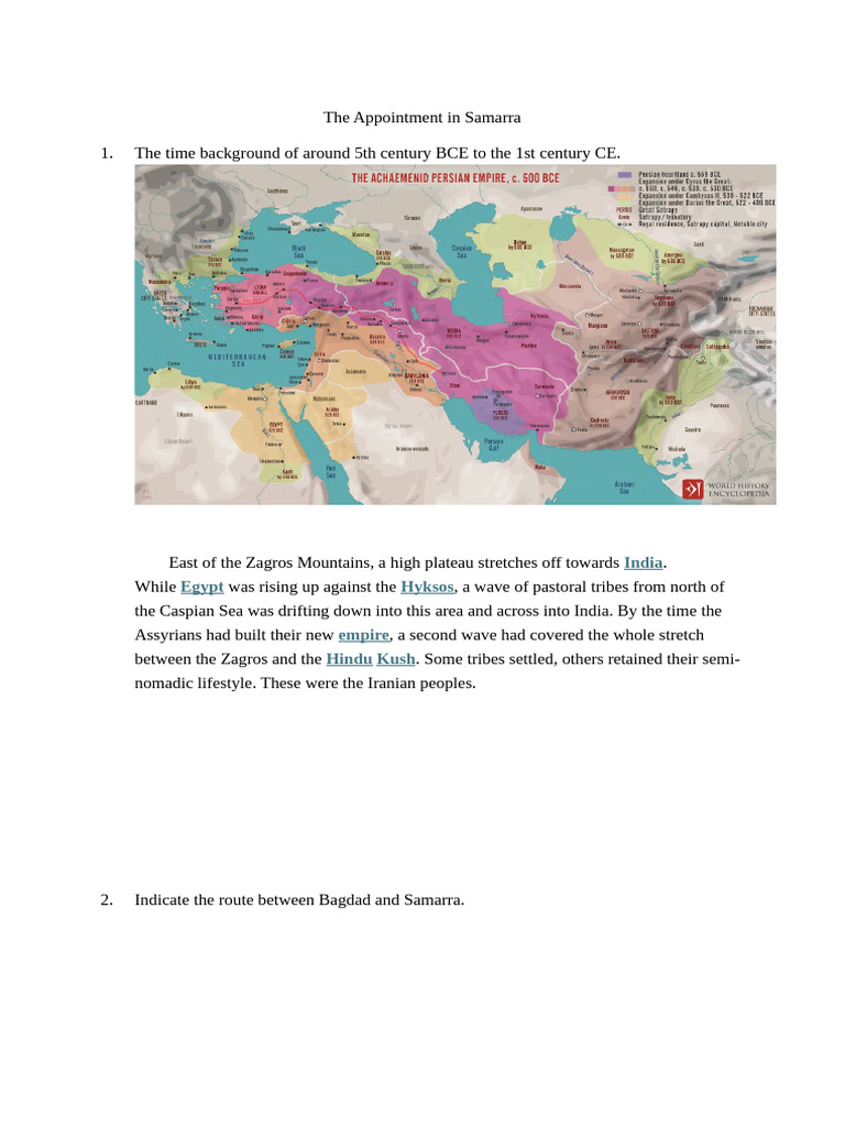 The Appointment in Samarra | PDF