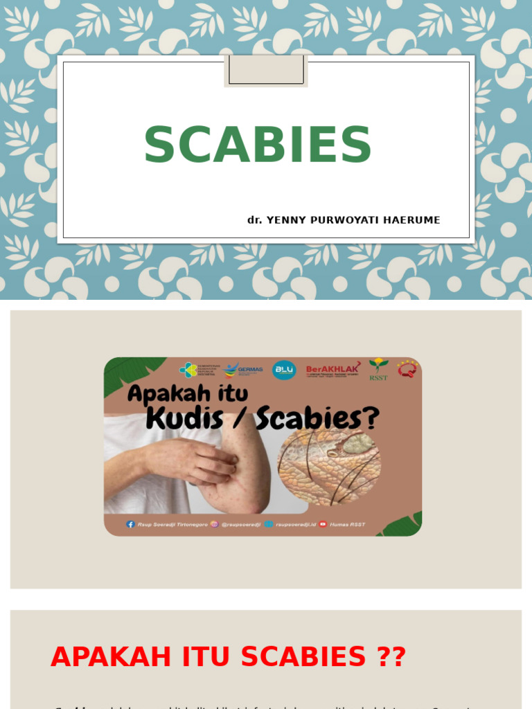 Gejala dan Pencegahan Scabies | PDF