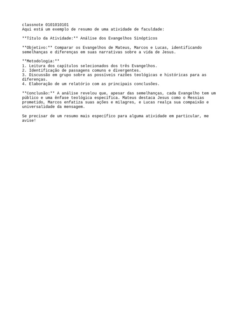 Classnote 0101010101 | PDF