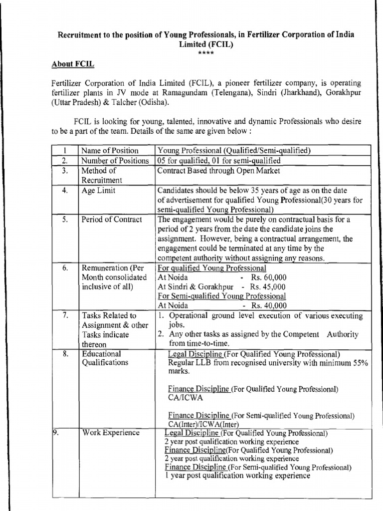 Proforma For Submission of Application Under Scheme of Young ...