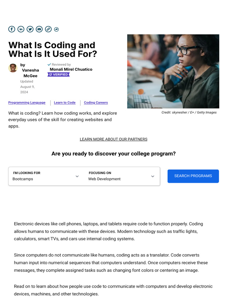 What Is Coding and What Is It Used For?: Are You Ready To Discover Your ...