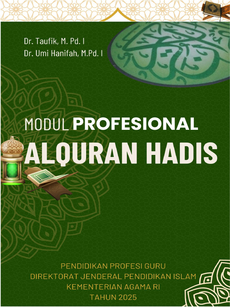 Modul Profesional Qurdis Topik 7 | PDF