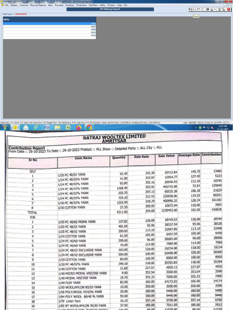 Customized Report 2 (1) | PDF | Embroidery | Yarn