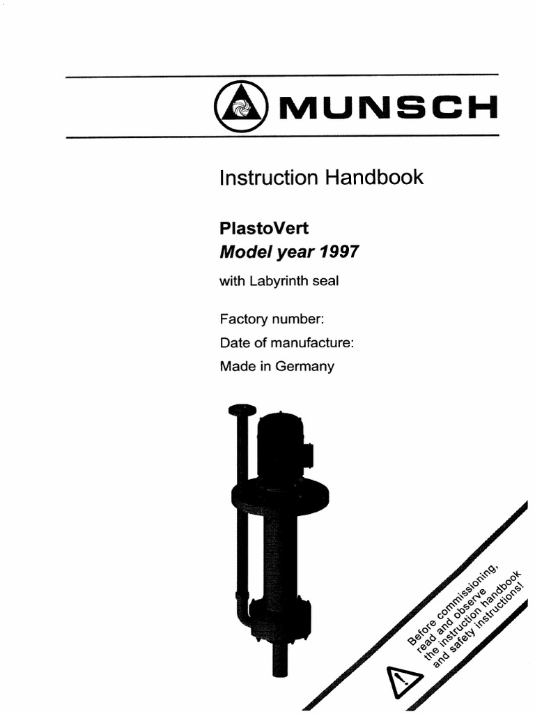 4 1 11instructionhandbooktnp50-32-200 | PDF | Bearing (Mechanical) | Pipe (Fluid Conveyance)