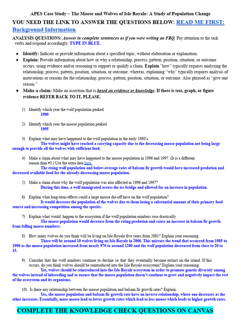 Armando Garcia Isle Royale Case Study Reduced | PDF
