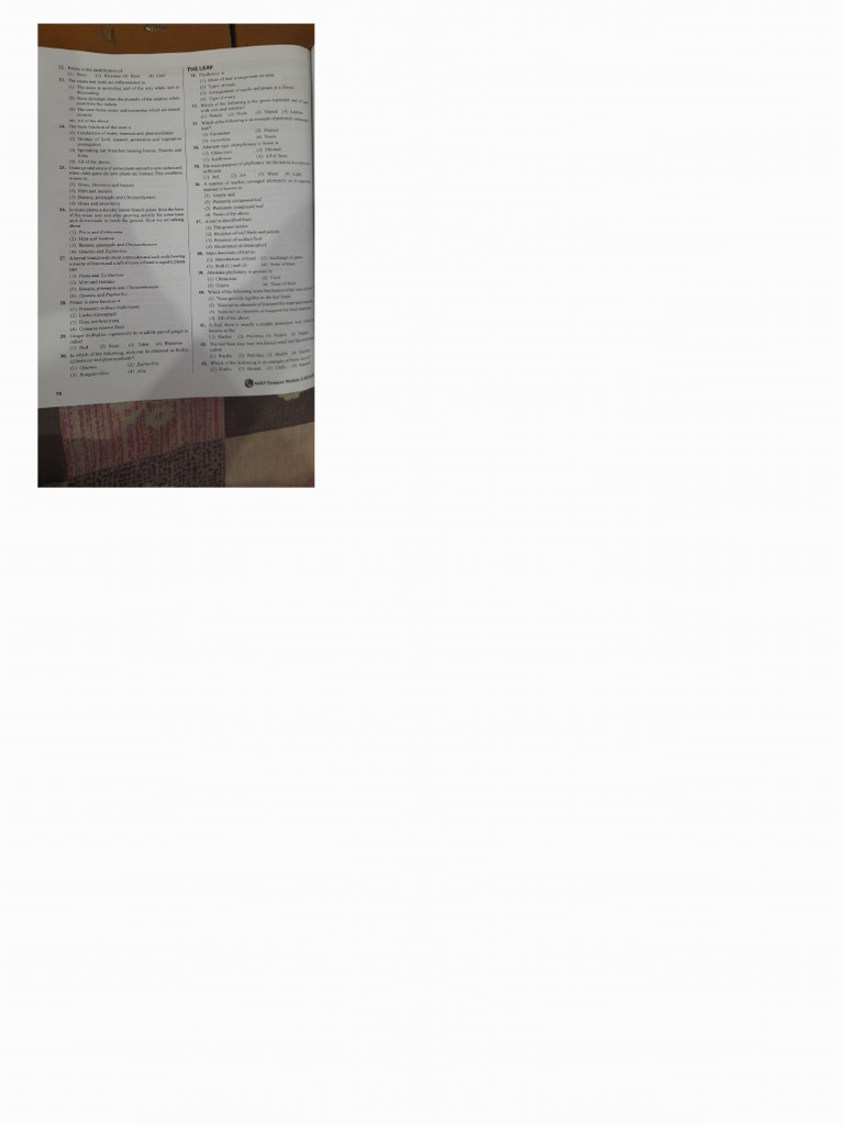 Imp bio questions for neet | PDF