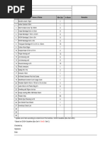 HSE - First Aid Box Inspection Checklist | PDF