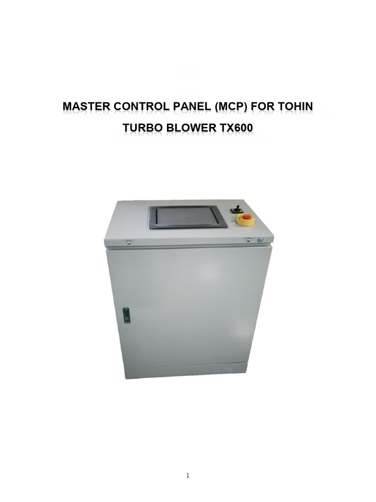 MCP User Manual (Eng) 2022.06.14 | PDF | Electrical Engineering