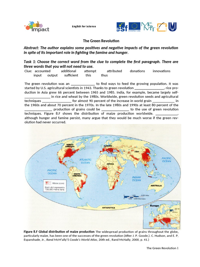 The Green Revolution 2013 Ss | PDF | Green Revolution | Agriculture