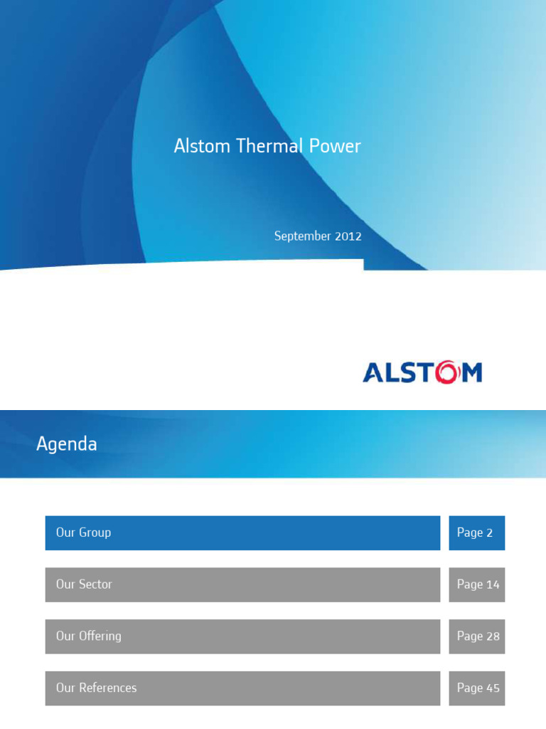 Alstom Thermal Power - Final - Sept2012 | PDF | Power Station | Carbon ...