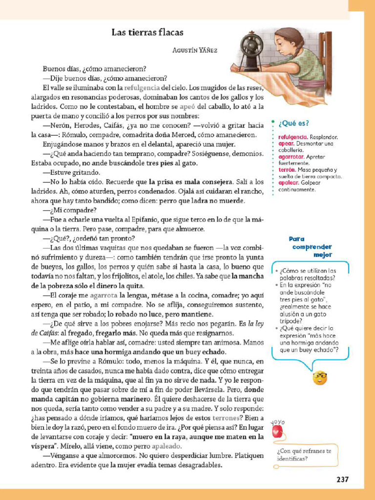 Las Tierras Flacas - Agustín Yáñez | PDF