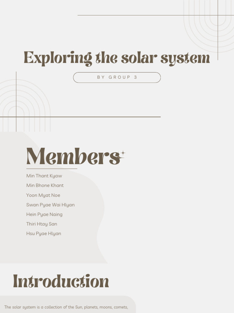 Exploring The Solar System PDF | PDF | Planets | Solar System