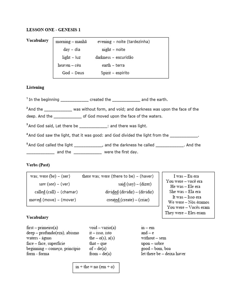 Lesson One | PDF | Conceptions Of God | Mythology