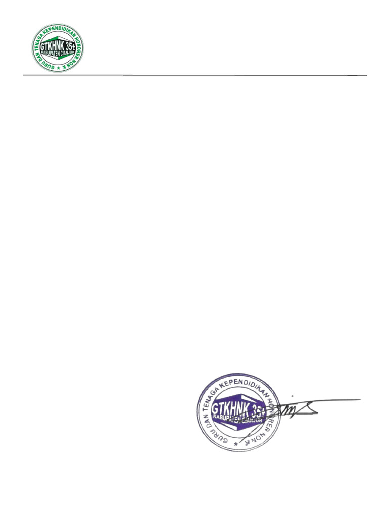 Surat Pembatalan Aksi Damai 18 Maret 2025 | PDF